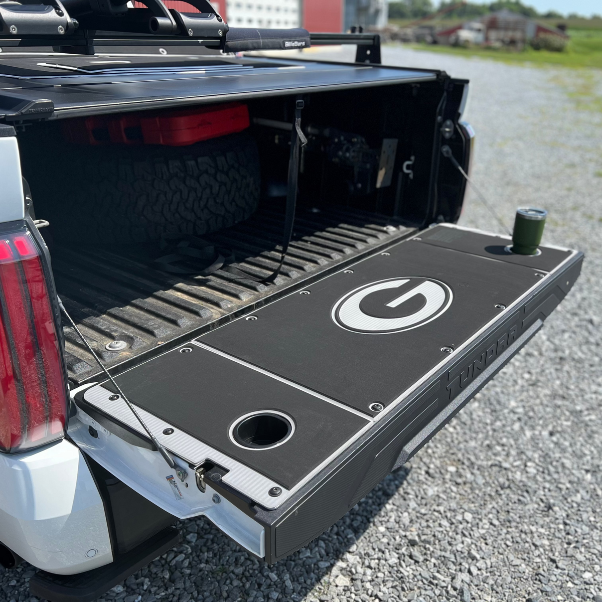 Custom Collegiate Tailgate Cover Panels for Pick Up Trucks | BillieBars