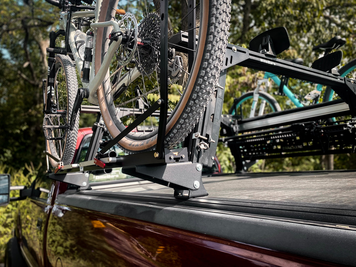 Side Bike Mount Kit for Retractable Covers Rack | BillieBars
